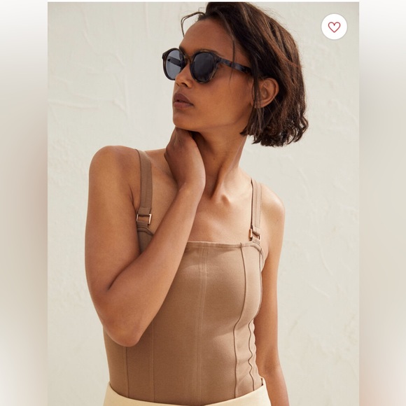 H&M | Tops | Hm Square Neck Bodysuit | Poshmark